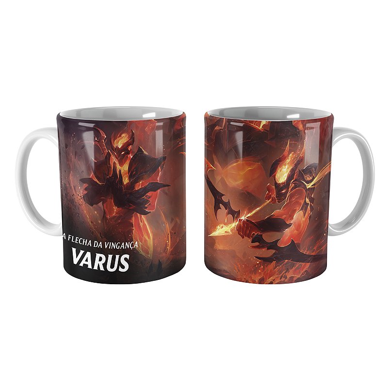 Caneca Varus Infernal League of Legends Lol | Decora Geek - Decora Geek