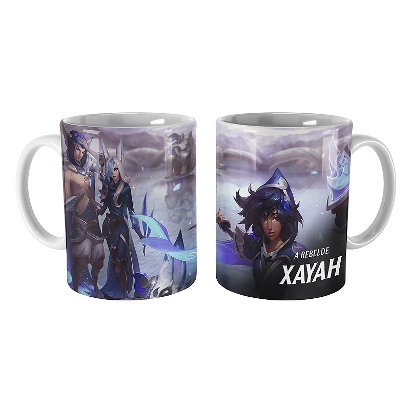 Caneca SSG Xayah League of Legends Lol | Decora Geek - Decora Geek
