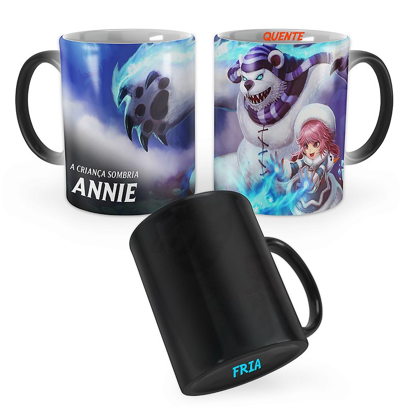 Caneca Mágica Annie do Raio de Gelo League of Legends Lol | Decora Gee ...