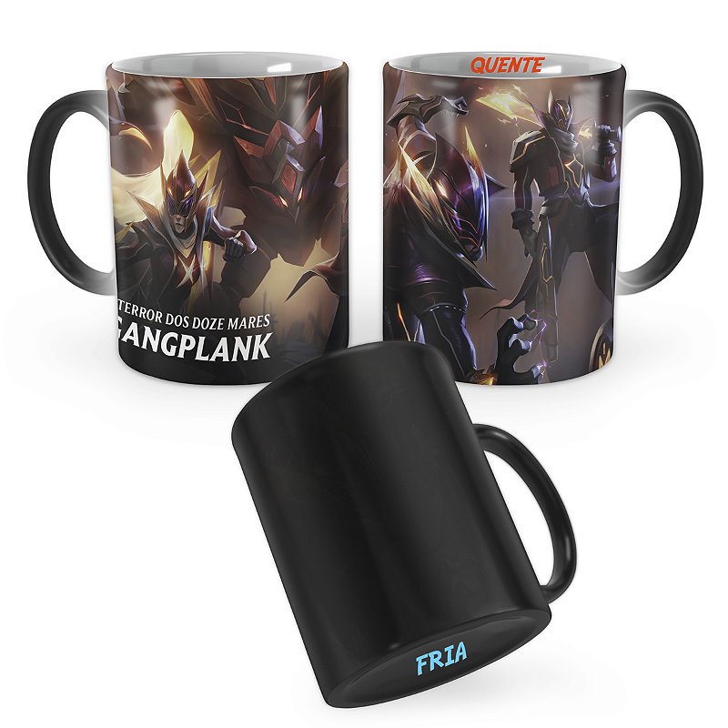 Caneca Mágica FPX Gangplank League of Legends Lol | Decora Geek - Decora Geek