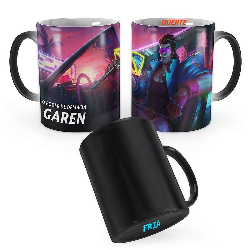 Caneca Mágica Garen Demacia Vice League of Legends Lol | Decora Geek ...