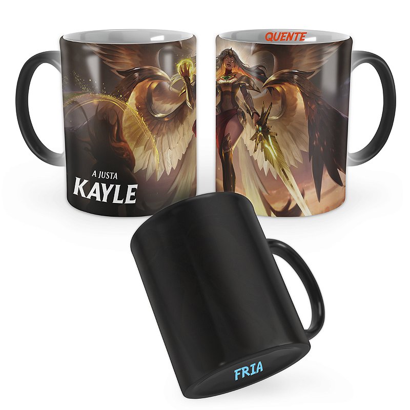 Caneca Mágica Kayle Transcendida League of Legends Lol | Decora Geek ...