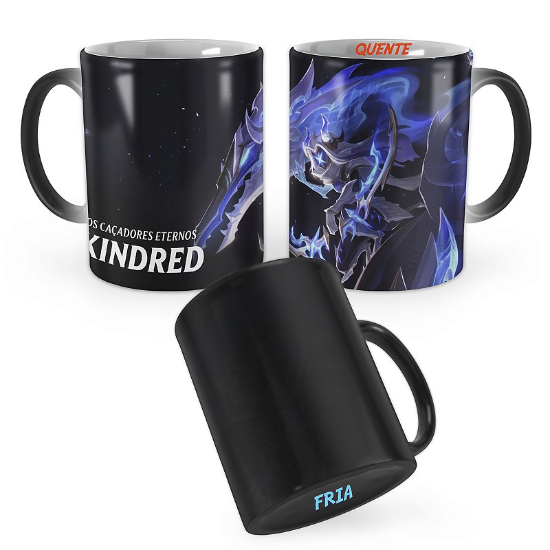 Caneca Mágica Kindred DRX League of Legends Lol | Decora Geek - Decora Geek