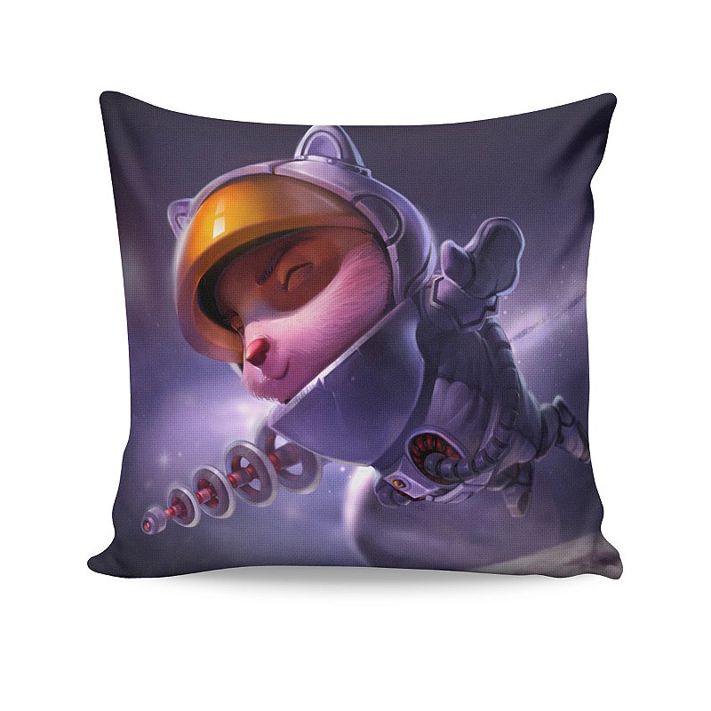 Almofada Teemo Astronauta League Of Legends LOL | Decora Geek - Decora Geek