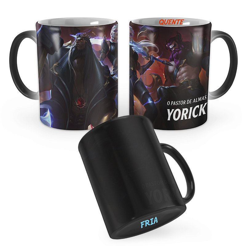 Caneca Mágica Yorick Pentakill III: Lost Chapter League of Legends | D ...