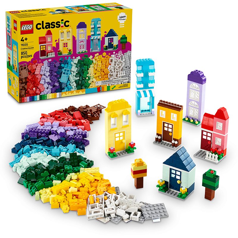 Lego Classic Casas Criativas 11035 850pcs - Datez