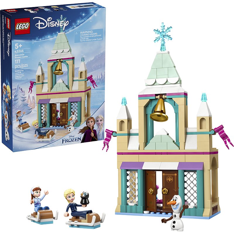 Lego Disney Princess Castelo de Arendelle 43265 com 177 peça - Datez