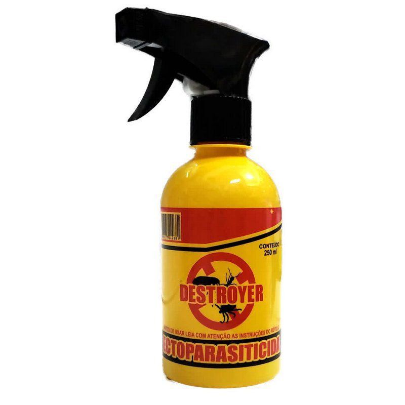 Destroyer Ectoparasiticida - 250ml - Territorio do Pet