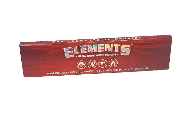 Seda Elements Red Slow Burn K.S. - Braza Headshop - Delivery de ...
