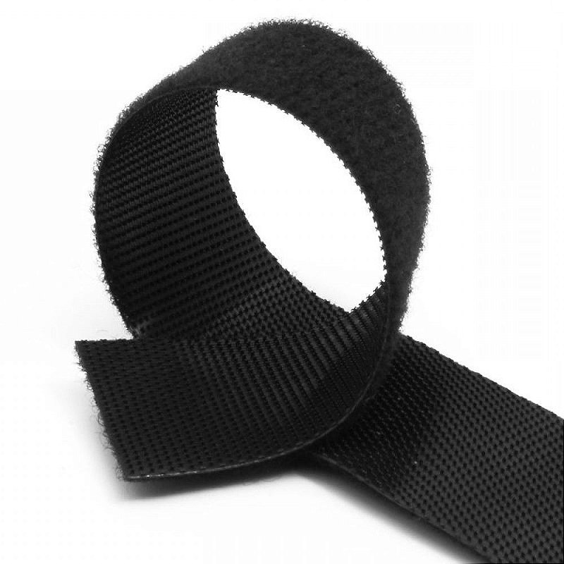 Velcro Dupla Face 1 Preto (25mm) - Universo do Profissional-Tecidos ...