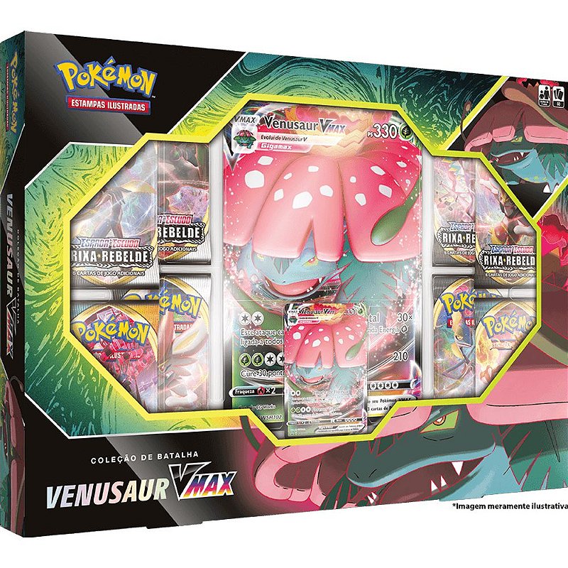 Box Pokémon Venusaur Vmax - Gruta BSB - Board Games, Card Games ...