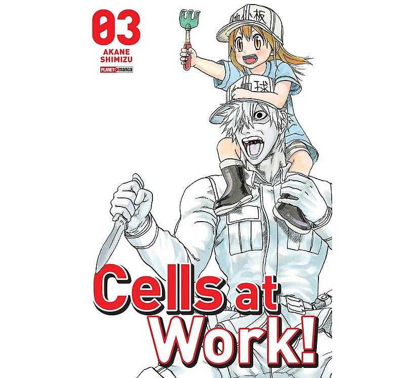 Cells At Work Vol. 3 - Gruta BSB - Board Games, Card Games, Quadrinhos ...