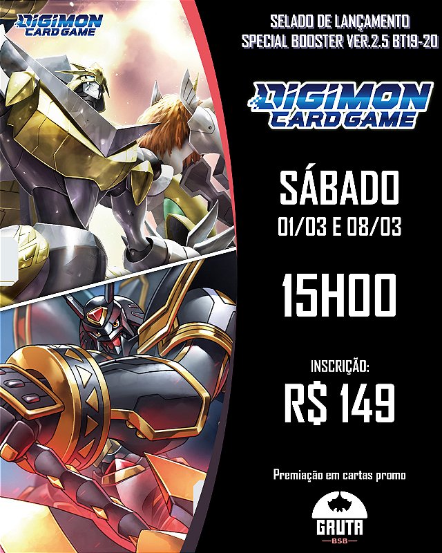 SELADO - Digimon Card Game - Special Booster [BT19-20] - Gruta BSB - Board Games, Card Games ...