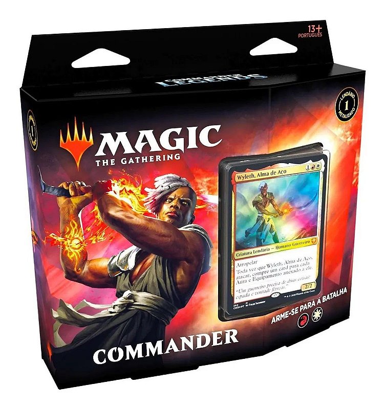 Deck de Commander - Commander Legends - Arme-se para a Batalha - Gruta ...