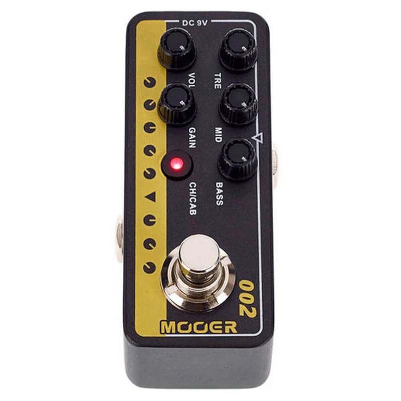 Pedal Pré-Amp Mooer 002 UK Gold 900 para Guitarra | Pandora Music Shop ...