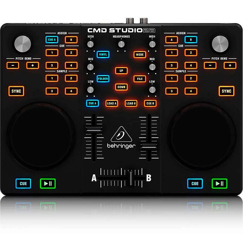 Controlador Behringer CMD Studio 2A DJ USB | Pandora Music Shop ...