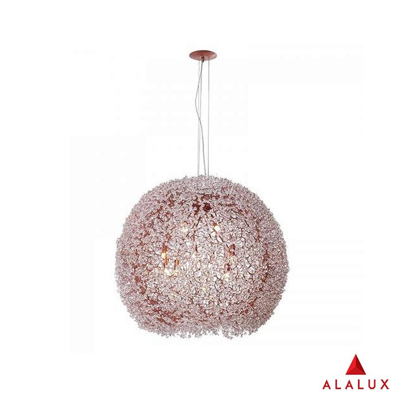 Luie Cuivre - Pendente decorativo LAMPLUZ PDC10060CB Para lâmpada G9 ...