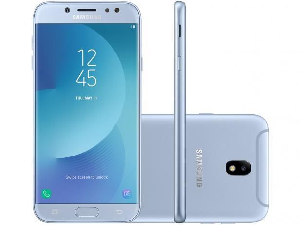Samsung Galaxy J7 Pro 64GB Azul - Dual Chip 4G - Eletrosam | A qualquer ...