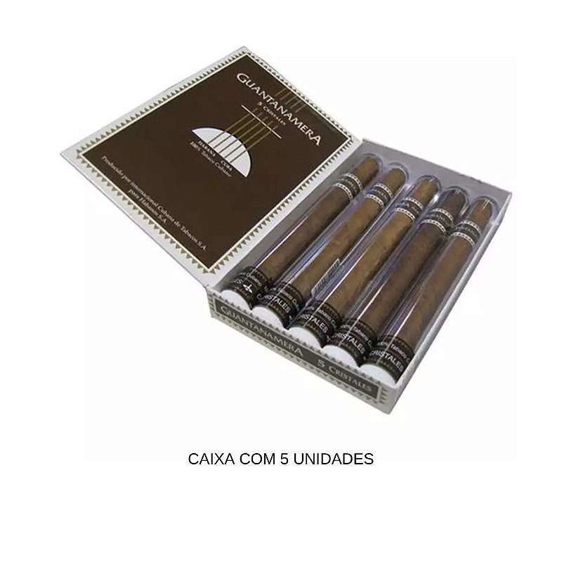 Charuto Cubano Guantanamera Cristales Importado - Charutos Cubanos ...