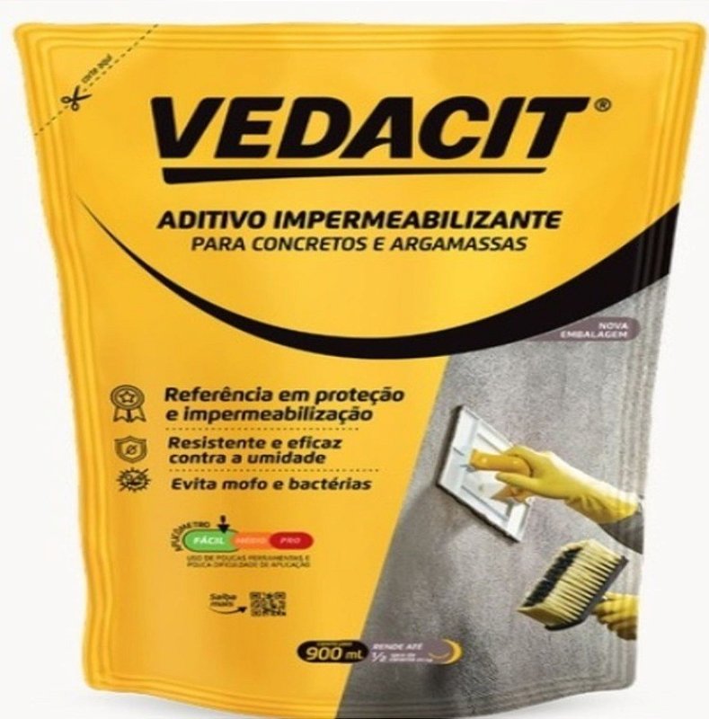 Vedacit Impermeabilizante 900ml - REDE