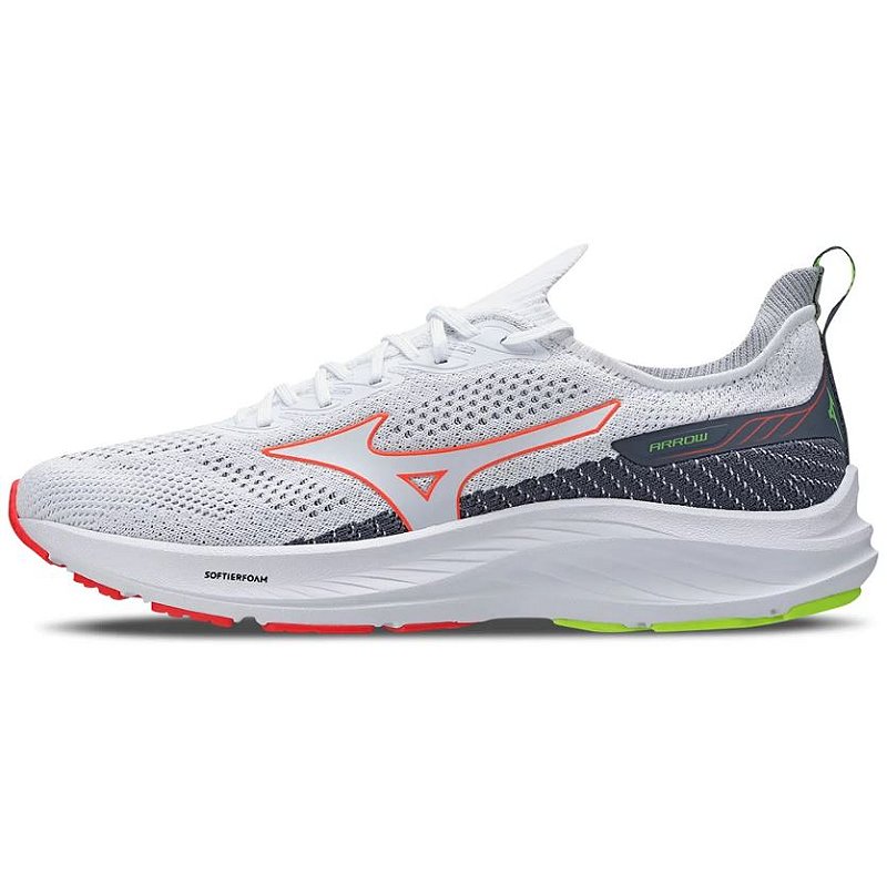 Tênis Esportivo Mizuno Mod. Arrow Branco Masculino Corrida - NOTREINO ...