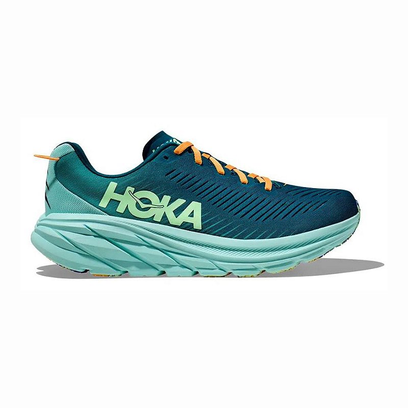 Tênis Hoka Rincon 3 Masculino Verde Corrida Treinos - NOTREINO ...