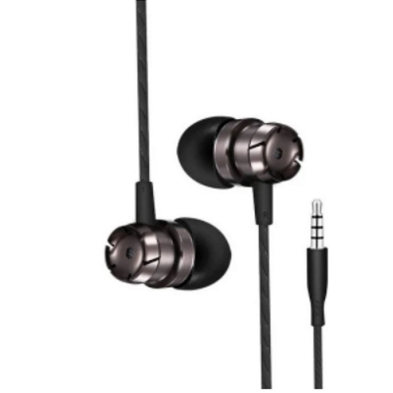 Fone P2 Metal Premium Preto - Cellution Eletronics