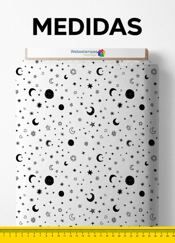 Tecido Cetim Estampa Digital Astros | Web Estampas - Web Estampas ...