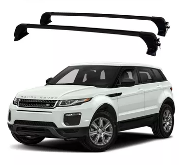 Rack Ranger Rover Evoque em aluminio Preto Kiussi - Casa dos Acessórios