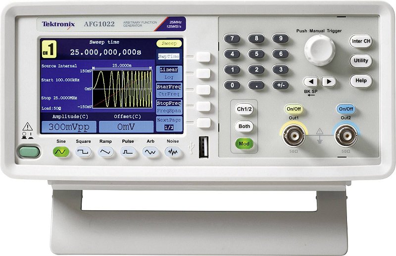 Tektronix AFG1022 - Grupo Zilocchi - Produtos Eletroeletrônicos