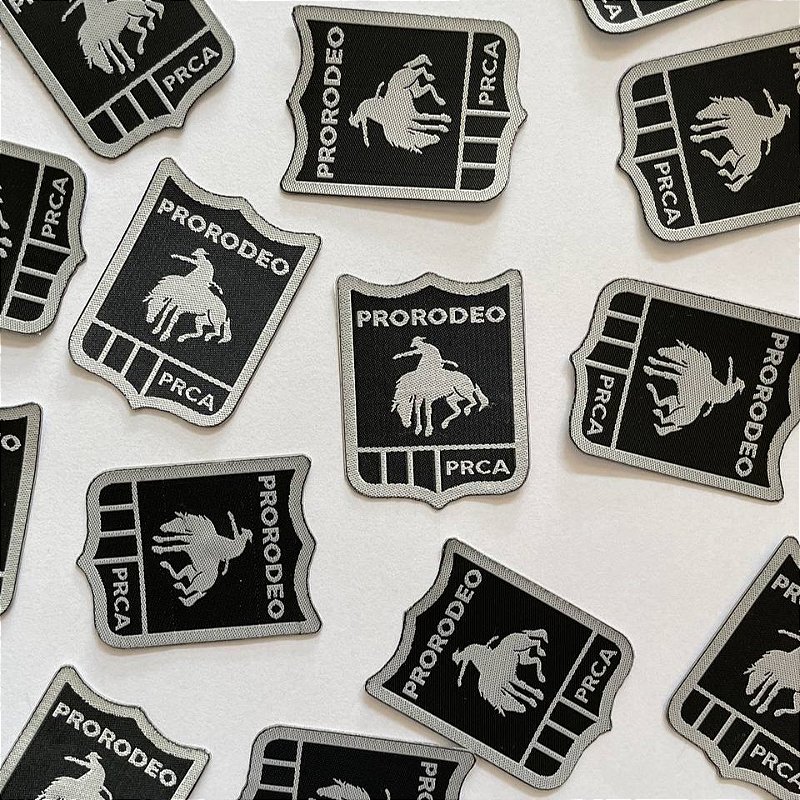 Adesivo Para Chapéu (Patch) PRCA BLACK - Texas Indian