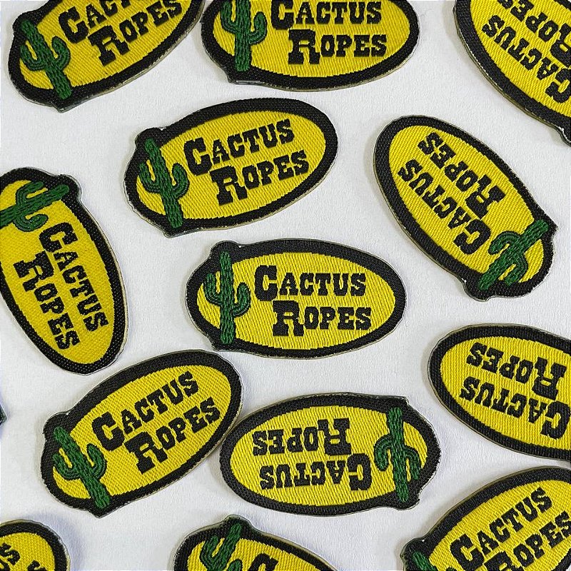 Adesivo Para Chapéu (Patch) Cactus Ropes - Texas Indian