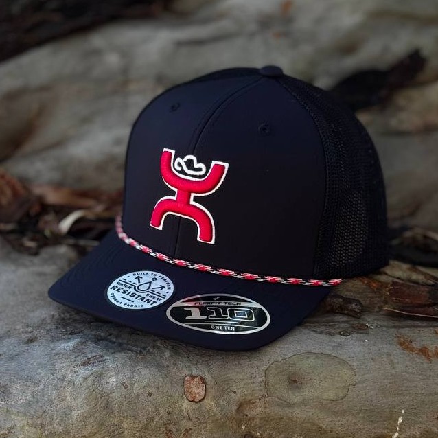 Boné Hooey 2506T-BK - Texas Indian