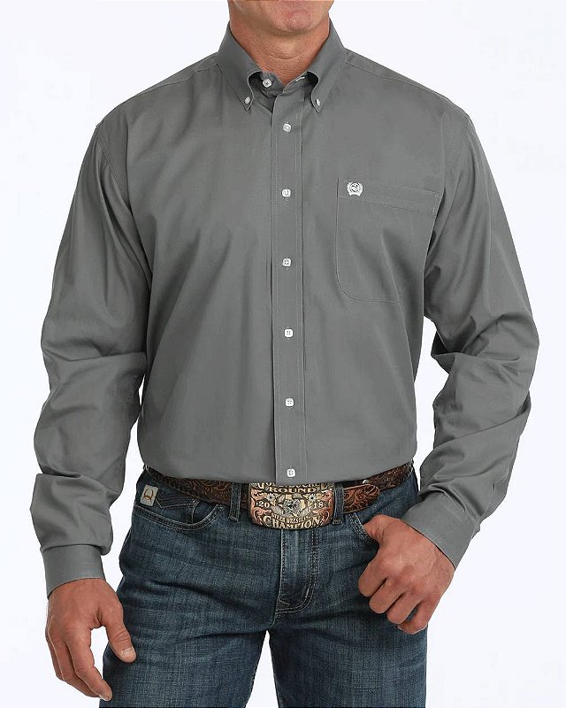 Camisa Cinch Manga Longa MTW1104238 - Texas Indian