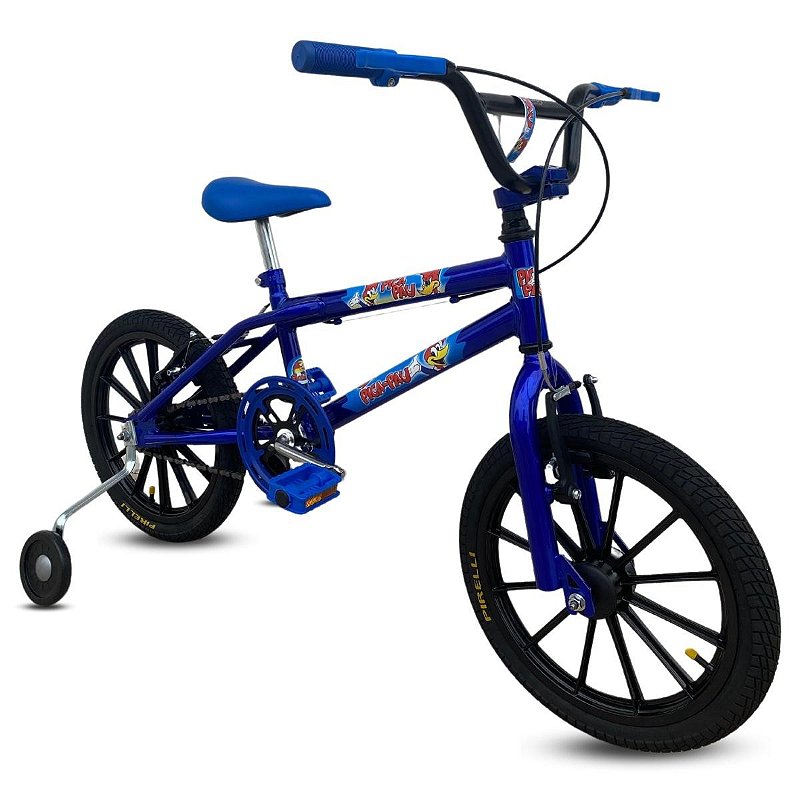 Bicicleta Aro 16 DNZ FLY Infantil Com Rodinhas - Bicicletaria Aquários