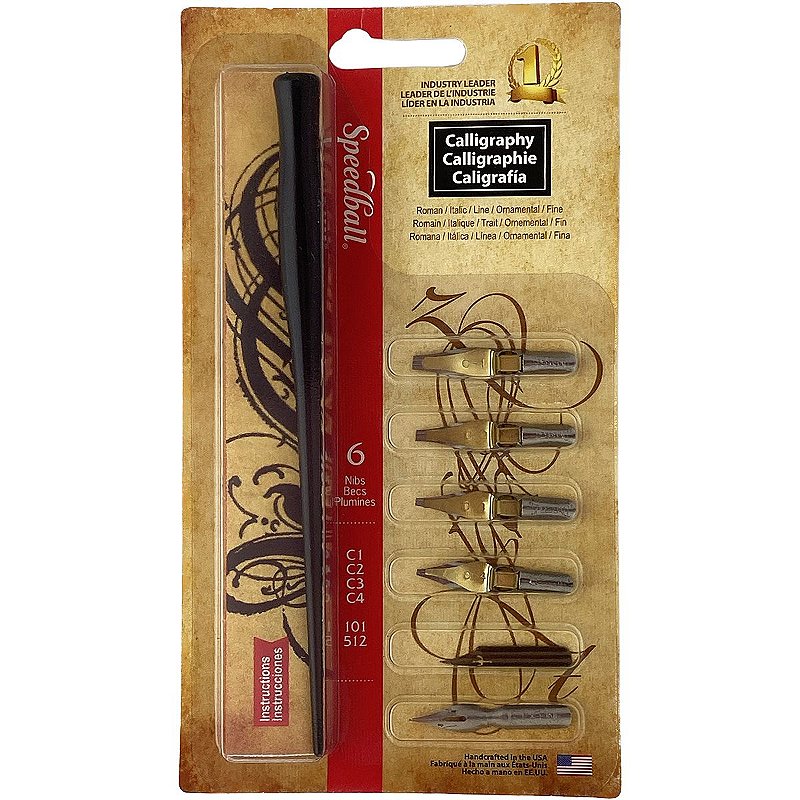 Kit Para Caligrafia Speedball Calligraphy 2961 - O Escriba Papelaria e ...