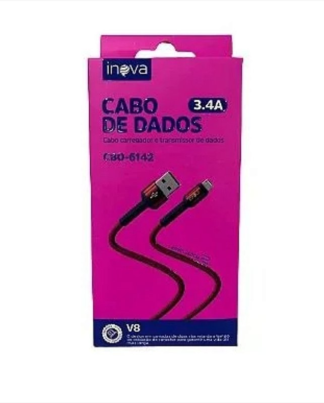 Cabo inova V8 cbo-6139 - MEGA Brasil eletrônicos