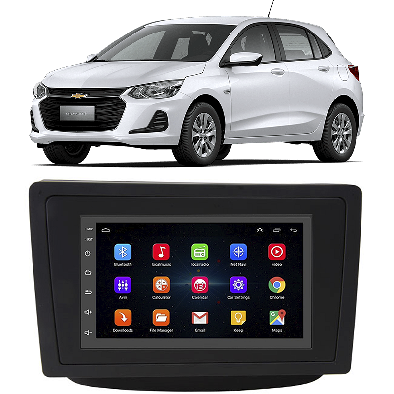 Kit Central Multimídia Android Onix 2020-2024 - Ecarshop