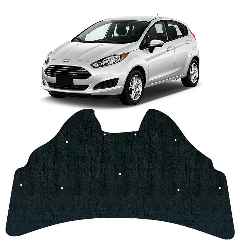 Forro de Capô Ford New Fiesta 2014-2019 Isolamento Térmico Acústico ...