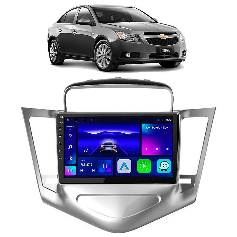 KIT MULTIMIDIA OCTA-CORE 9" CRUZE 11/16 CHEVROLET CARPLAY - Ecarshop