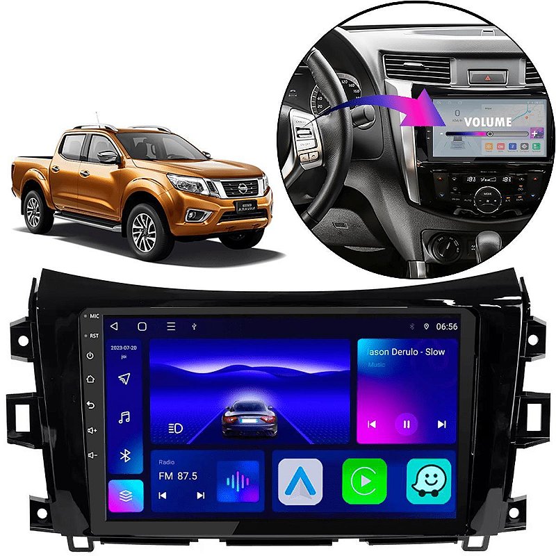 KIT MULTIMIDIA OCTA-CORE 9" FRONTIER 17/25 9 POL CARPLAY - Ecarshop