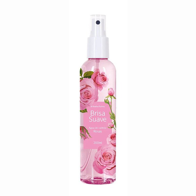 ÁGUA DE COLÔNIA BRISA SUAVE ROSAS 200ML ABELHA RAINHA - Belezar