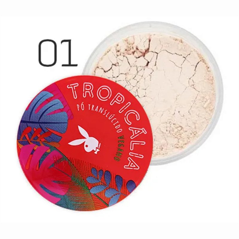 PÓ TRANSLÚCIDO TROPICÁLIA PLAYBOY - Belezar