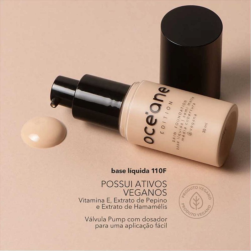 BASE LIQUIDA SKIN FOUNDATION EDITION 110F OCÉANE - Belezar