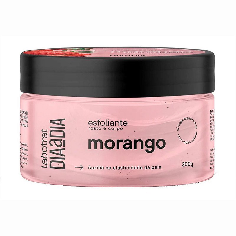 ESFOLIANTE MORANGO 300G LABOTRAT - Belezar