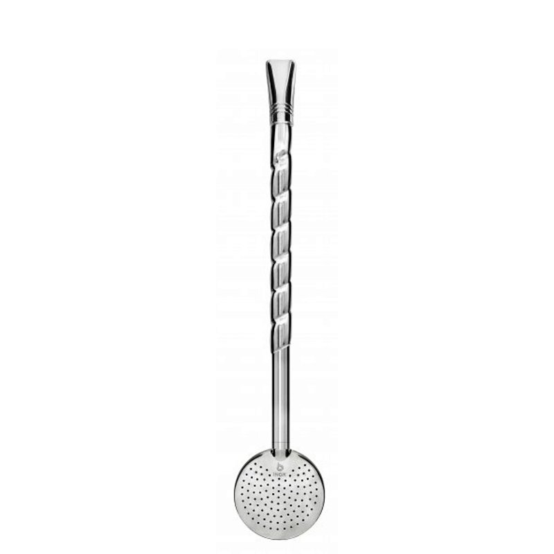 Bomba Mate Aço Inox 21cm c/ Rosca - B13 - Carina Joias