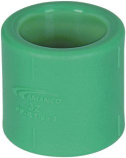 Luva Simples Fêmea/Fêmea PPR Amanco - TUBO CENTRO