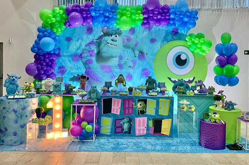 Decoração Monstros S.A. - Folia Ateliê - Locação de Decorações