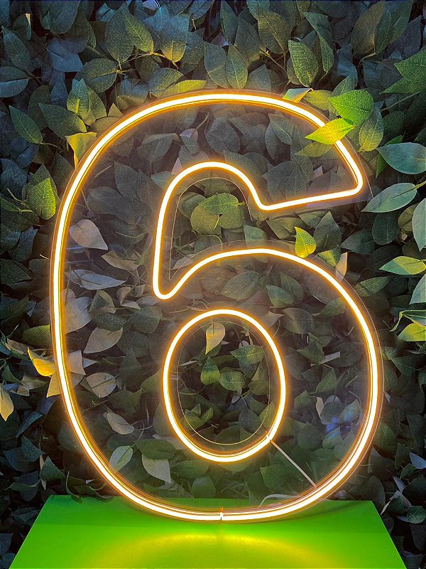 Luminoso Led - N6 - Folia Ateliê - Locação de Decorações