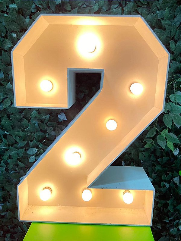 Luminaria Led - N 2 - Folia Ateliê - Locação de Decorações